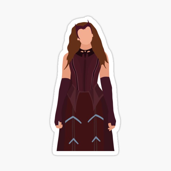 "wanda finale costume" Sticker for Sale by designsbysara58 | Redbubble