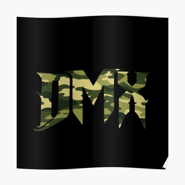 "Dmx rapper logo camouflage camo " Poster for Sale by Blacksoulgear ...