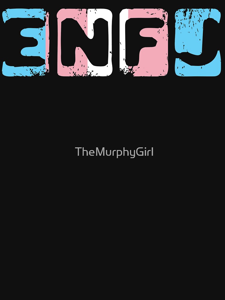 "ENFJ Myers Briggs Type with Trans Pride Colors" T-shirt for Sale by ...