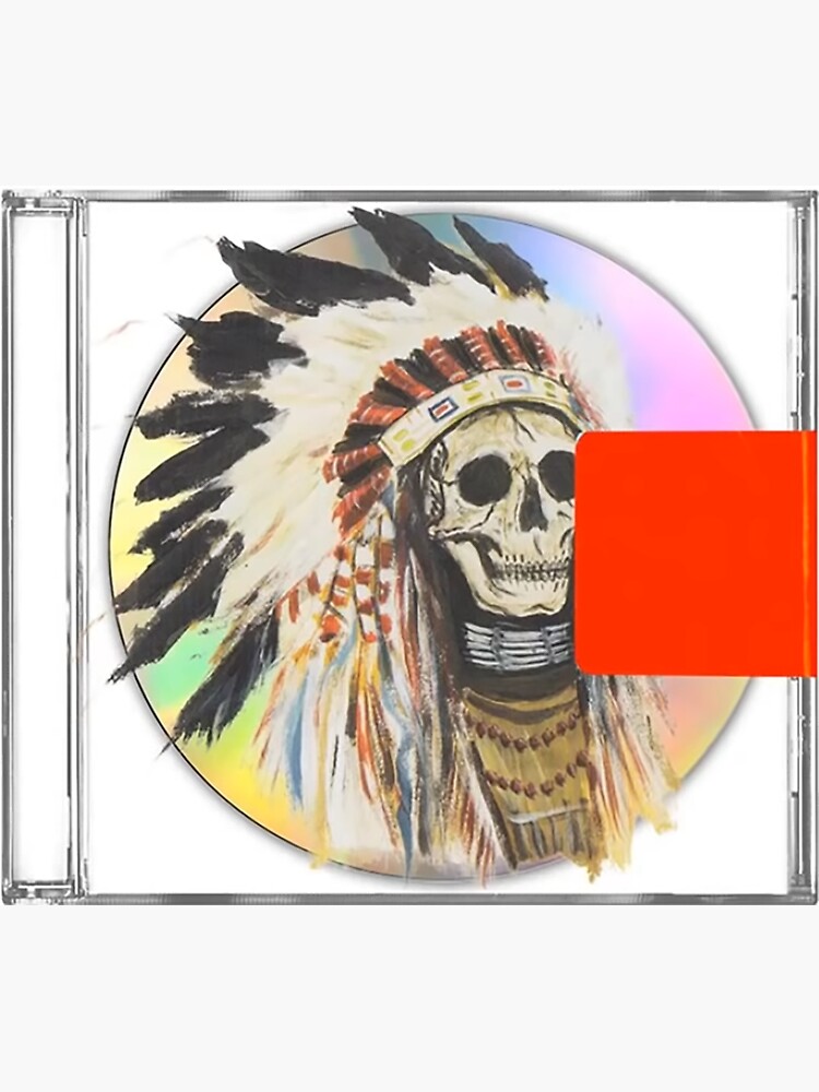 "Yeezus II cover 1" Sticker for Sale by reversecard | Redbubble