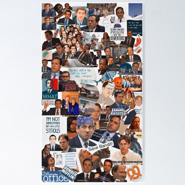 "The Office Collage" Poster for Sale by Alexandra Stockin | Redbubble