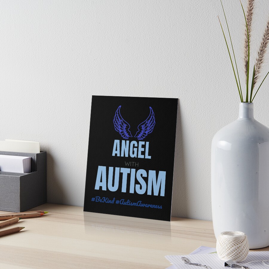 "Autism Angel Design for Autism Awareness and Appreciation" Art Board ...
