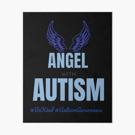 "Autism Angel Design for Autism Awareness and Appreciation" Art Board ...