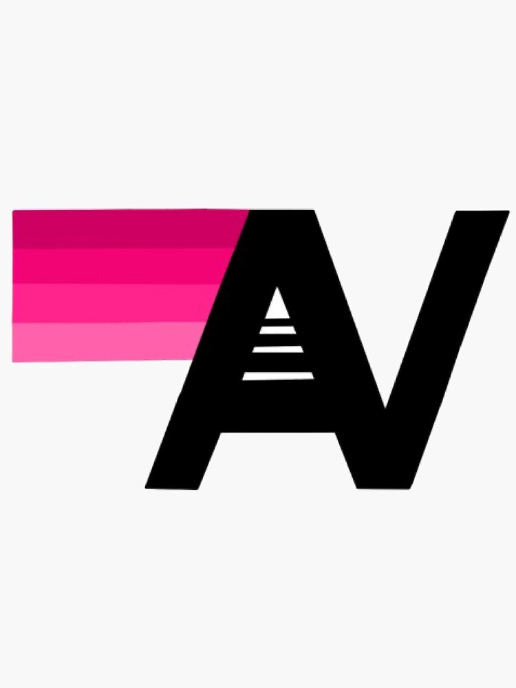 "AV sticker" Sticker for Sale by maddiesartworks | Redbubble