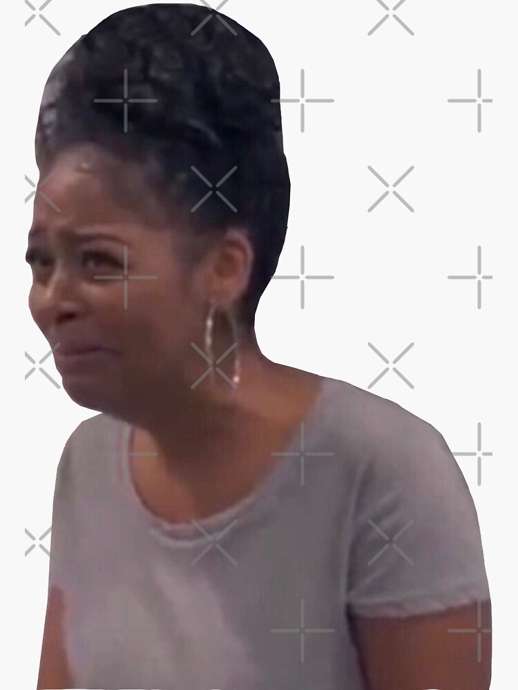 "Trying not to laugh meme" Sticker for Sale by nothatbeckyg | Redbubble