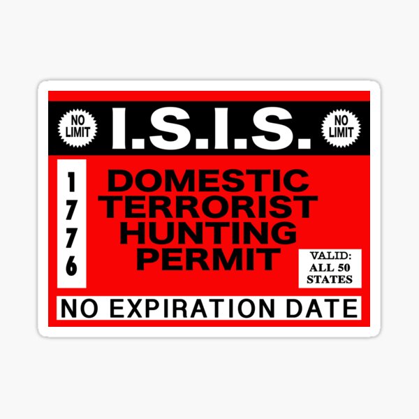 Permit Stickers | Redbubble