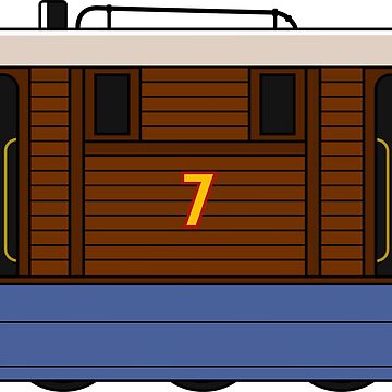 "Toby the Tram Engine (RWS)" Sticker for Sale by WestieMerch | Redbubble