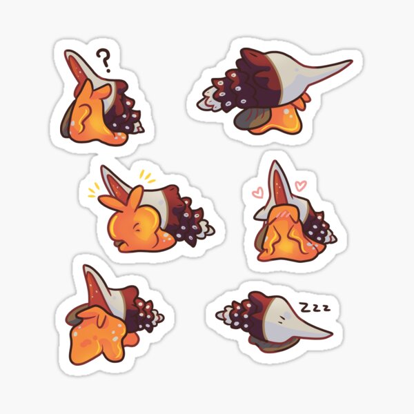 "Harry the Horse Conch" Sticker for Sale by kimardt | Redbubble