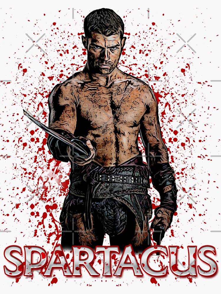 "Spartacus" Sticker by JTK667 | Redbubble