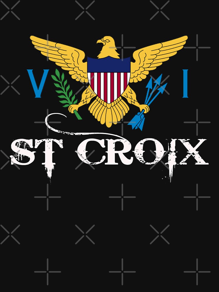 "ST CROIX US VIRGIN ISLANDS" T-shirt for Sale by marquet65 | Redbubble ...