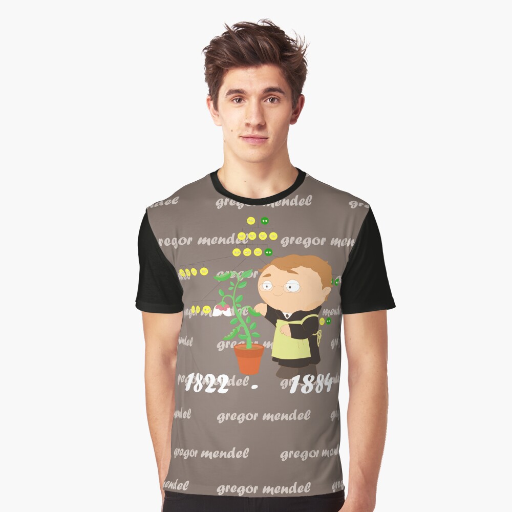 "Gregor Mendel" Sticker for Sale by alapapaju | Redbubble