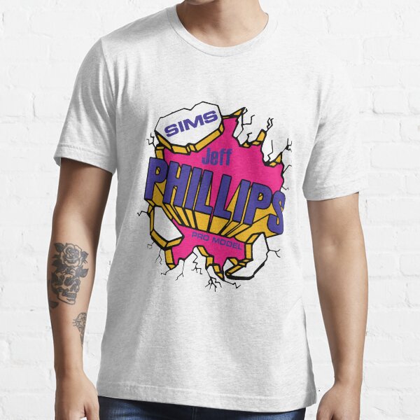 "Jeff Phillips Sims vintage Skateboard" T-shirt for Sale by Zavod44 ...