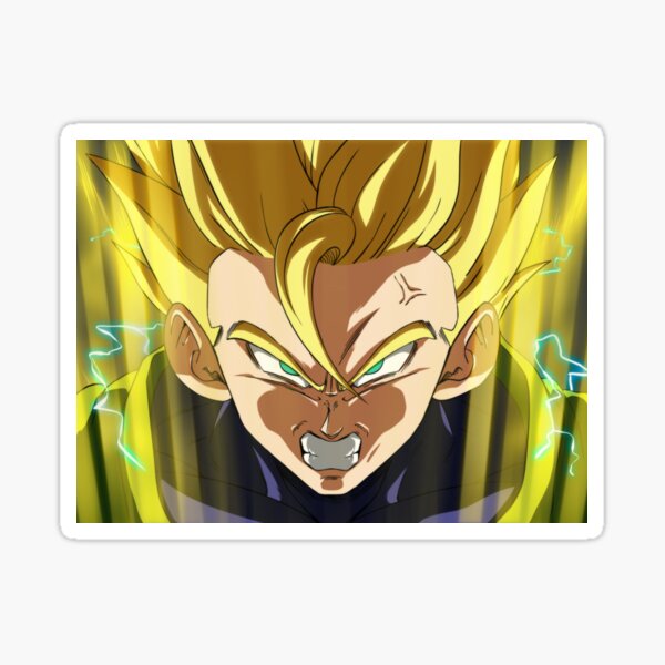 "Dbz SSJ 2 Gohan" Sticker by FreakySean247 | Redbubble