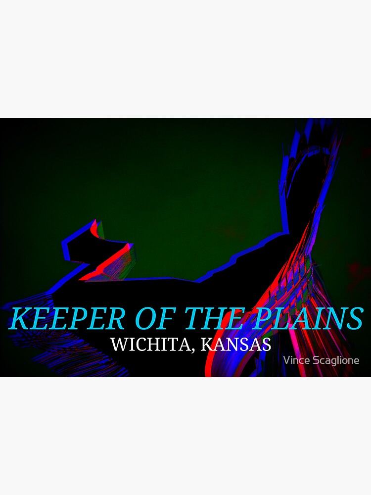 "Keeper Of The Plains Wichita, Kansas" Sticker for Sale by stormchaser7 ...