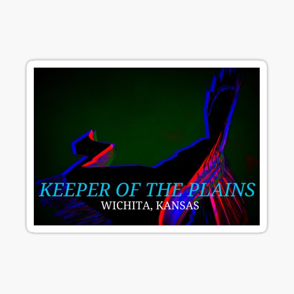 "Keeper Of The Plains Wichita, Kansas" Sticker for Sale by stormchaser7 ...