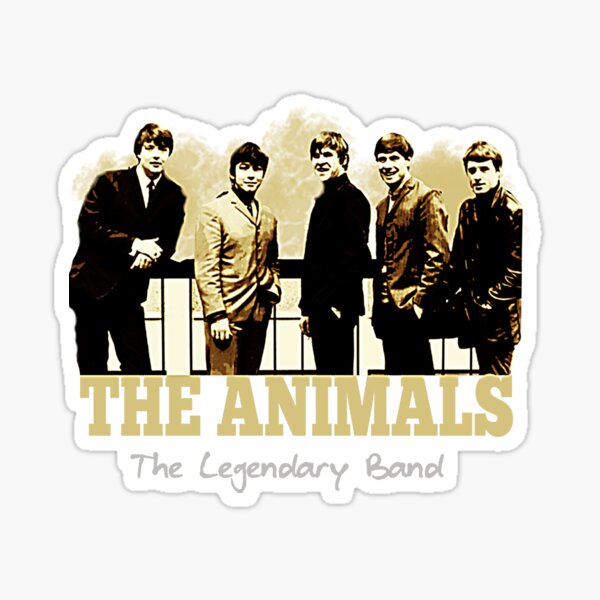 "the Animals band T-Shirt" Sticker for Sale by socolafanta23 | Redbubble