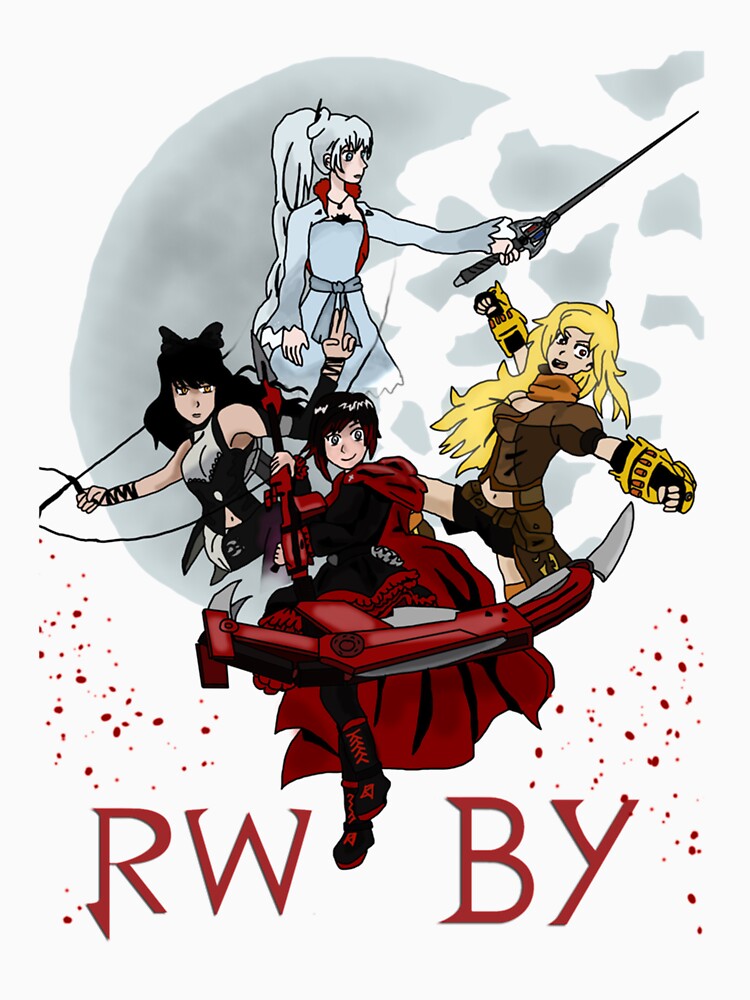 "RWBY team" T-shirt for Sale by PICHERSKY | Redbubble | rwby team t-shirts