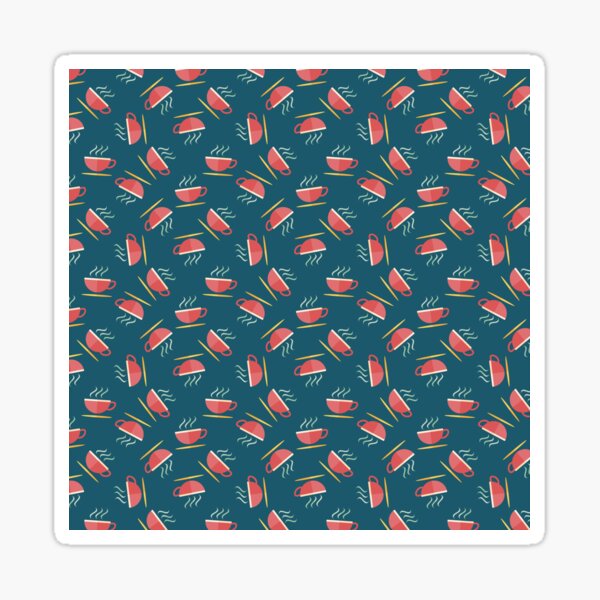 "Coffee flat icon" Sticker for Sale by hanshermaaci | Redbubble