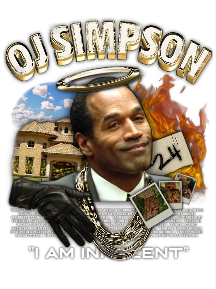 "OJ Simpson H&H" Poster by Woozy-LTD | Redbubble