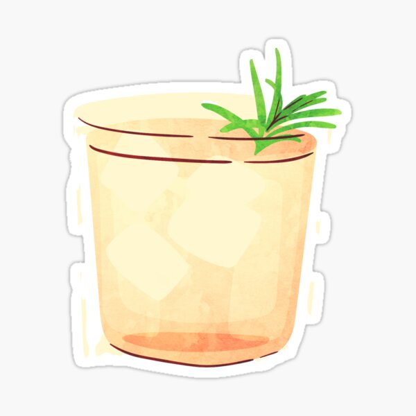 "Cocktail Drink " Sticker for Sale by JMcC3 | Redbubble