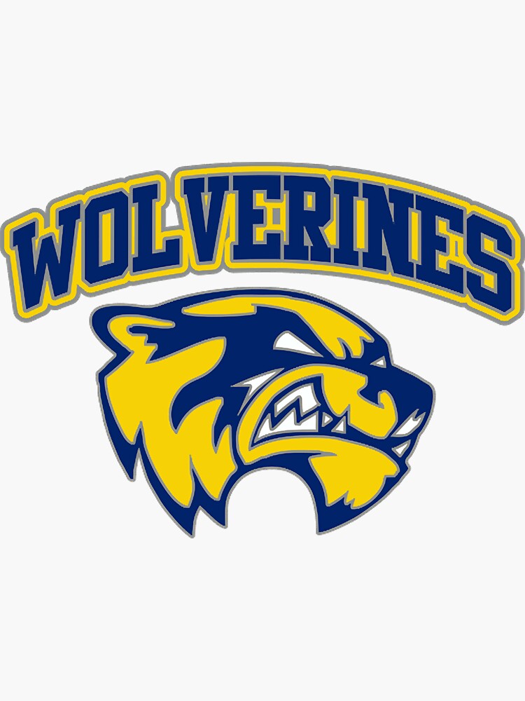 "Wolverines Logo " Sticker by nBoys98 | Redbubble