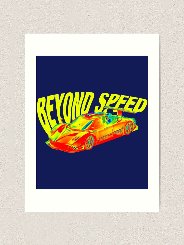 "Beyond Speed " Art Print for Sale by DeskTopPeloton | Redbubble