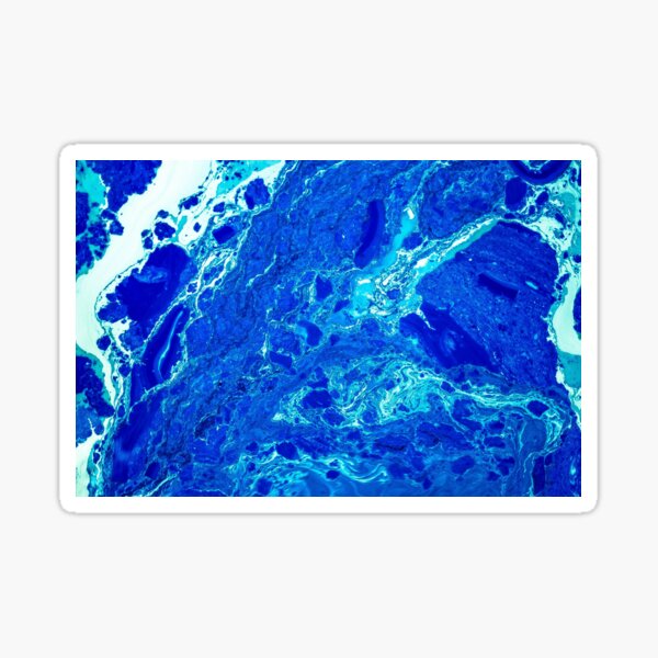 "electric blue abstract" Sticker for Sale by Morris-Est | Redbubble
