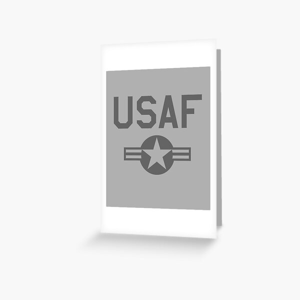"USAF -- UNITED STATES AIR FORCE Aviation Roundel (LOW VISIBILITY GRAY ...