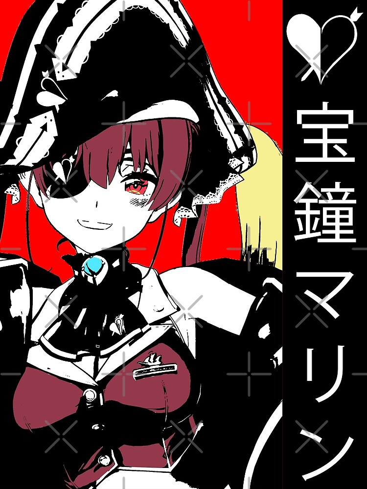 "Hololive Hoshou Marine Senchou" Poster von UDTee | Redbubble