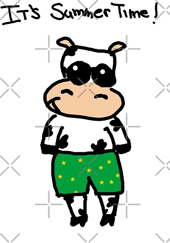"Bobby Cow- It's Summer Time" by Celesten | Redbubble
