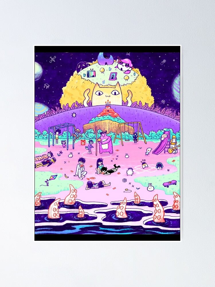 "Omori World Gift For Fans, For Men and Women" Poster for Sale by ...