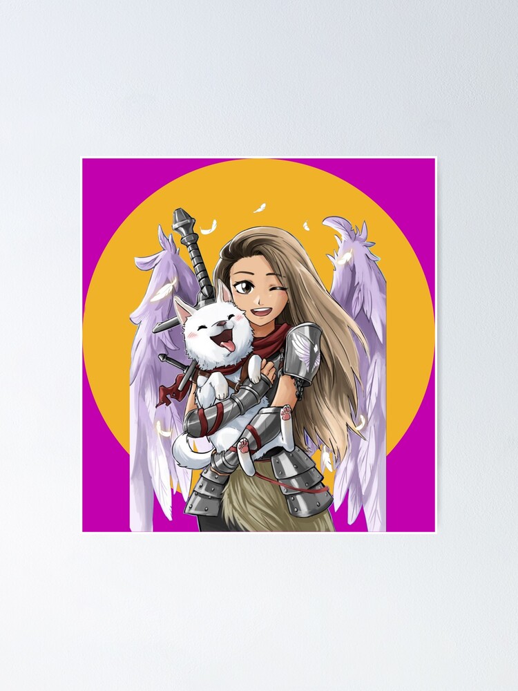 "Valkyrae Logo" Poster for Sale by Global-Calming | Redbubble