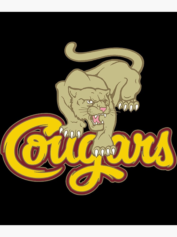 "Cougars Sports Logo " Poster for Sale by nBoys98 | Redbubble