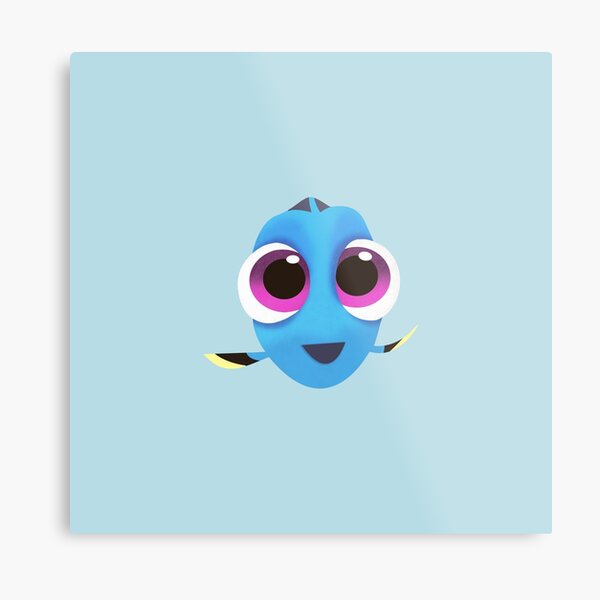 "Finding Dory | Baby Dory" Metal Print for Sale by carolam | Redbubble
