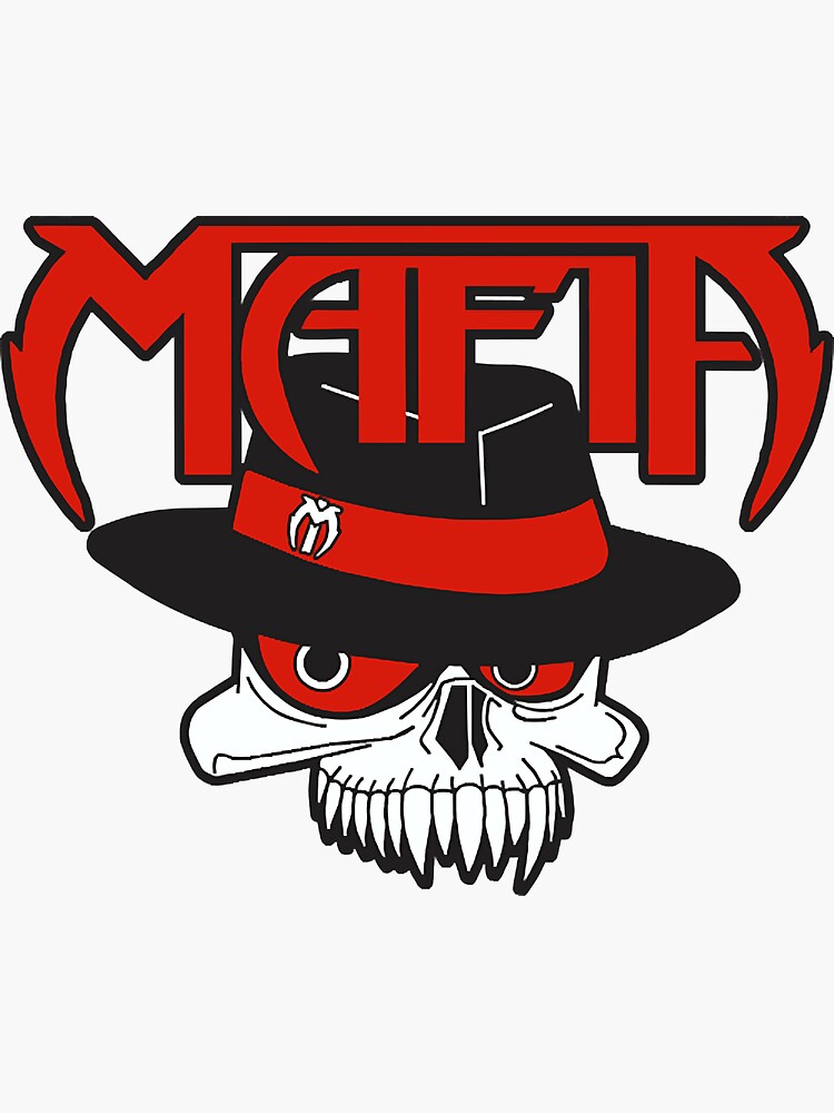 "Mafia Sports Logo " Sticker for Sale by nBoys98 | Redbubble