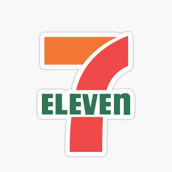 Seven Eleven Stickers | Redbubble