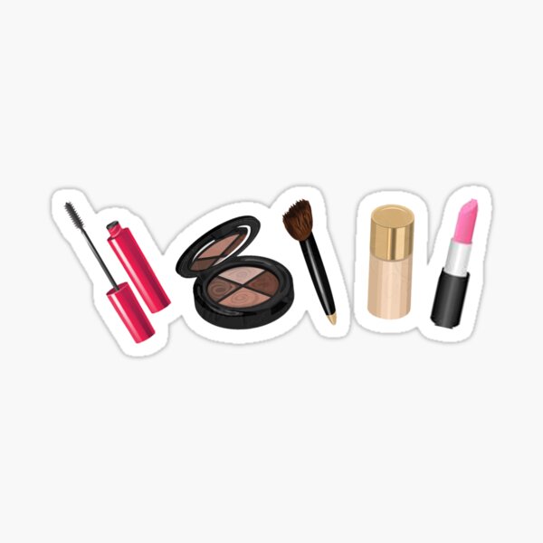 "Makeup" Sticker by AlishaMarie98 | Redbubble