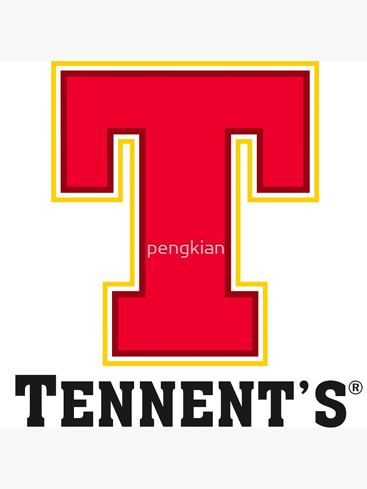 "Tennent's Lager" Poster by pengkian | Redbubble
