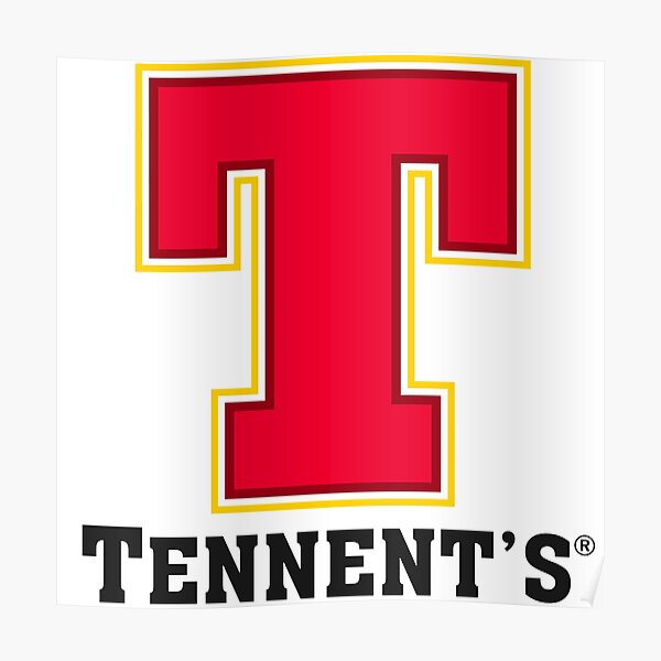"Tennent's Lager" Poster by pengkian | Redbubble