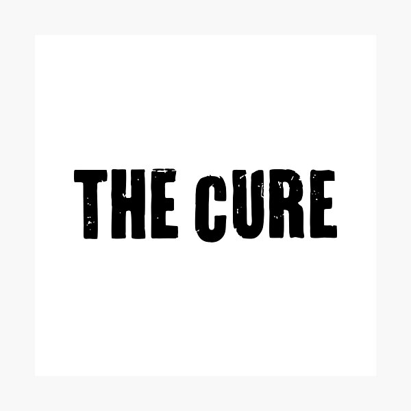 " The Cure Logo" Photographic Print by atramawidya | Redbubble