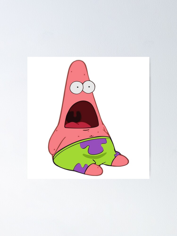 "patrick meme" Poster by --Camiila-- | Redbubble