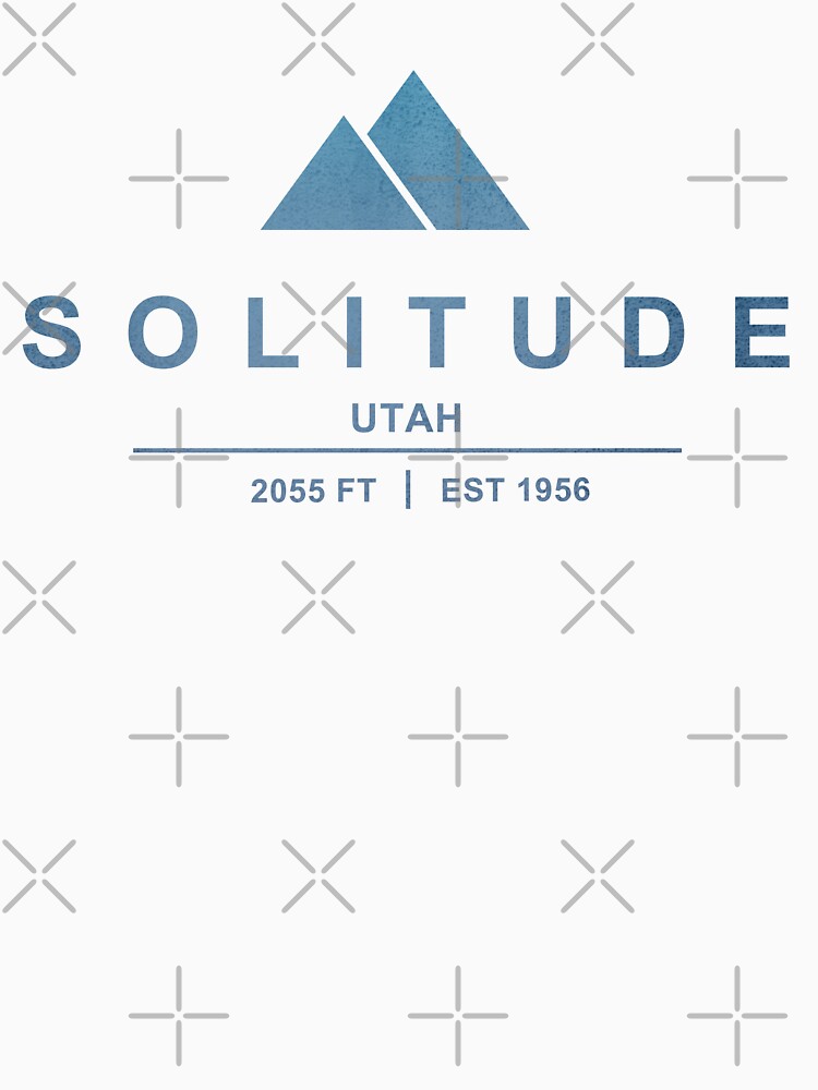 "Solitude Ski Resort Utah" T-shirt for Sale by CarbonClothing ...