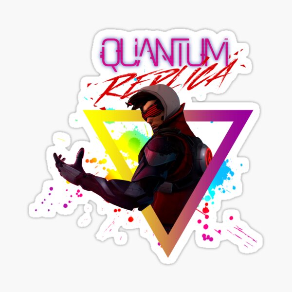 "Quantum Replica" Sticker for Sale by neittle96 | Redbubble