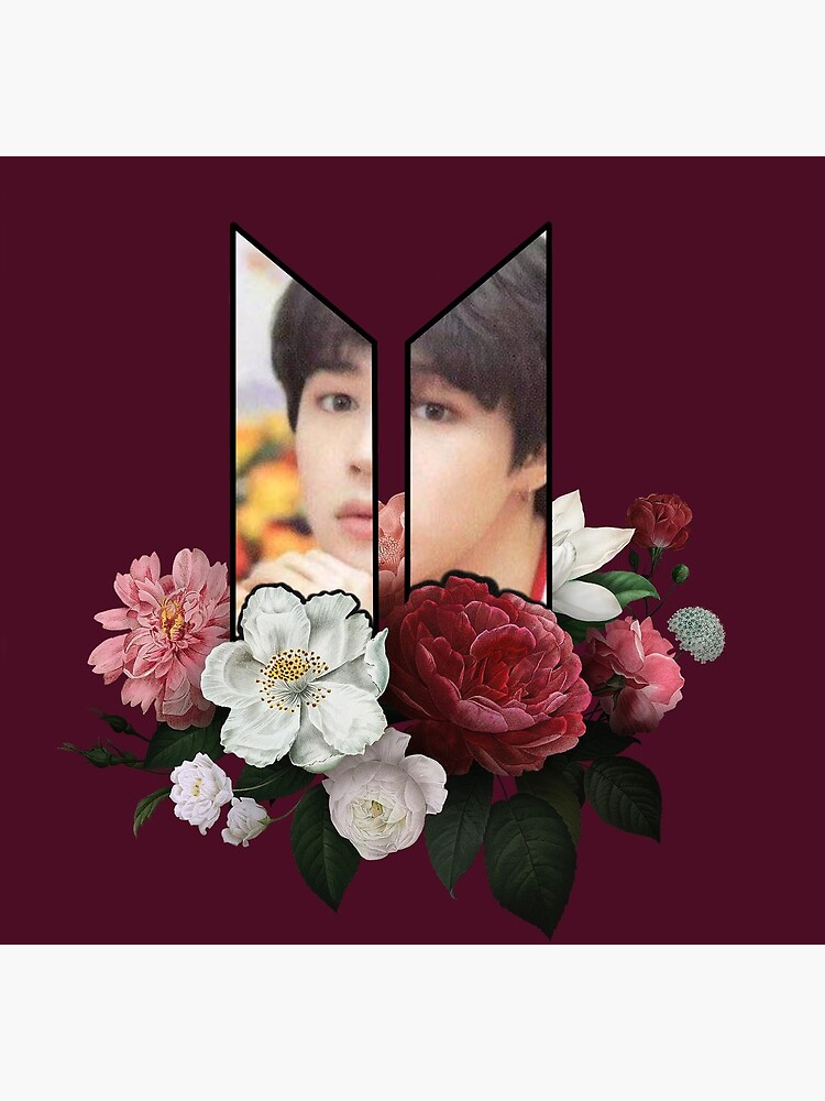"BTS Flower Logo JIMIN" Poster for Sale by BakwonMin | Redbubble