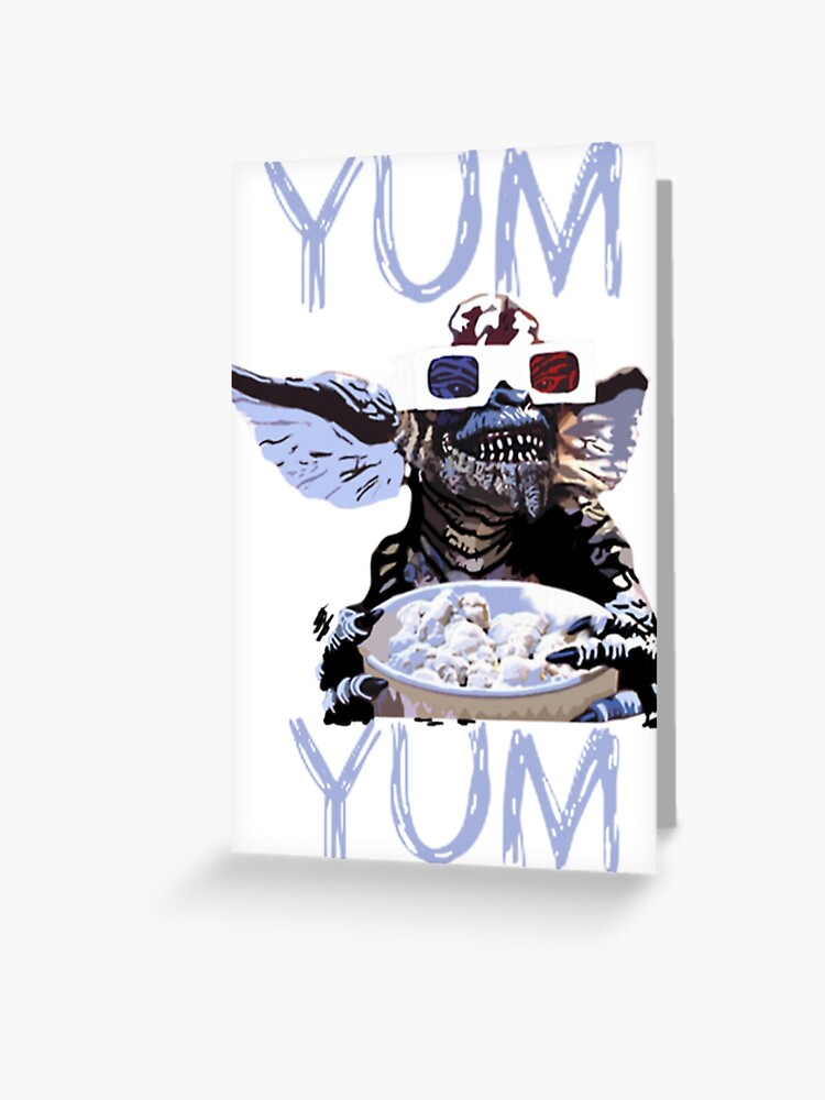 "Gremlins Gremlins Stripe Yum Yum tee " Greeting Card for Sale by ...