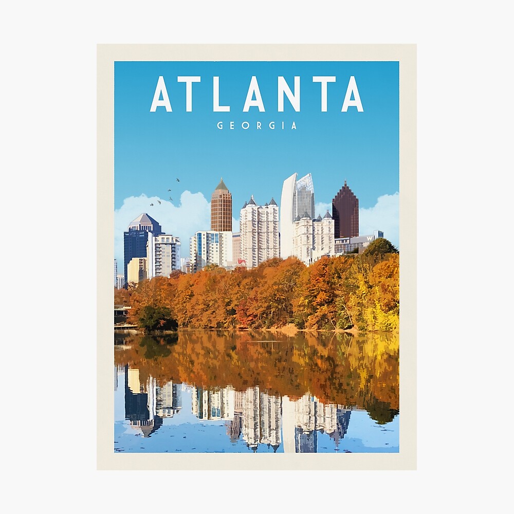 Wall Décor Home & Living Retro Travel State Poster Home and Office Wall ...