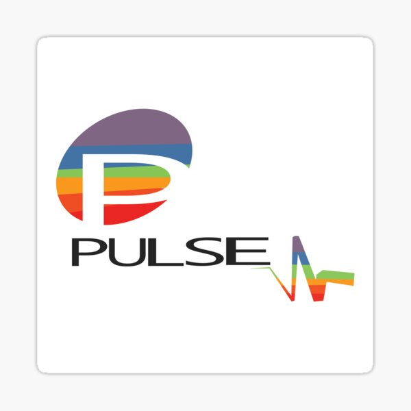 "Pulse" Sticker for Sale by sewqueerdesigns | Redbubble