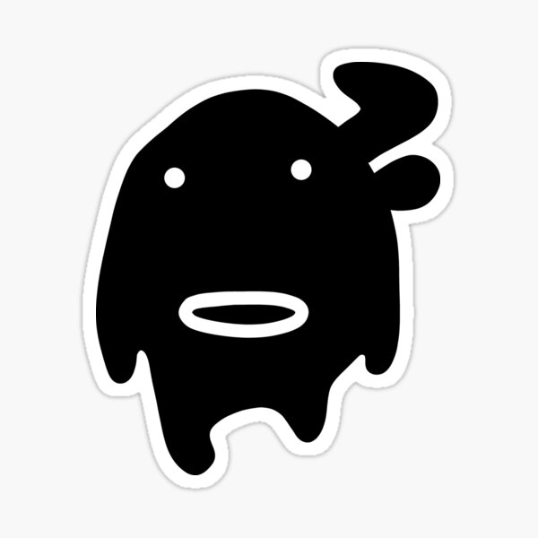 "Shadow Monster #8" Sticker by monsterino | Redbubble