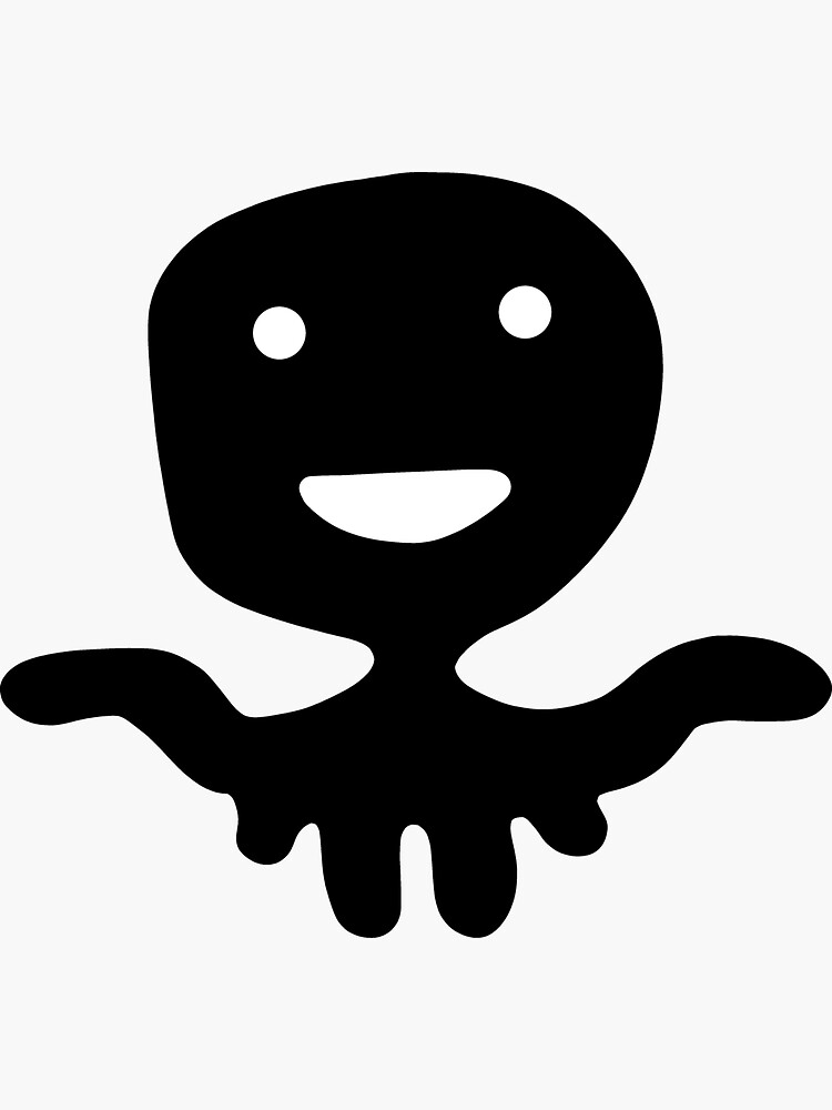 "Shadow Monster #15" Sticker for Sale by monsterino | Redbubble