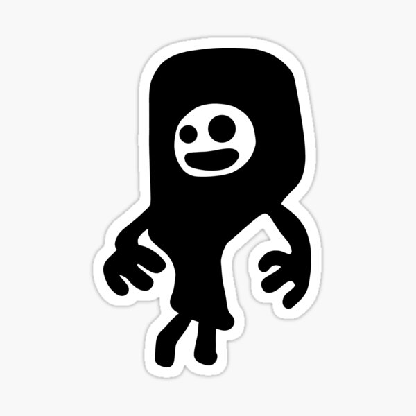 "Shadow Monster #20" Sticker by monsterino | Redbubble